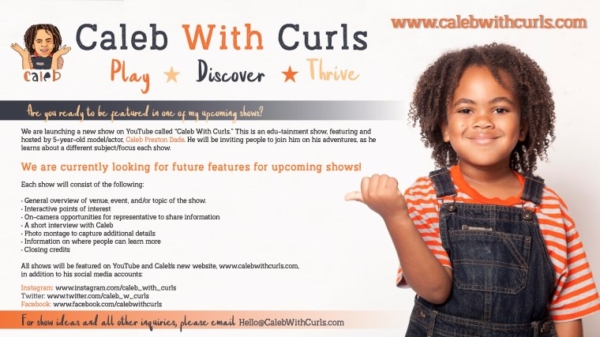 Looking for Future Features | Caleb With Curls